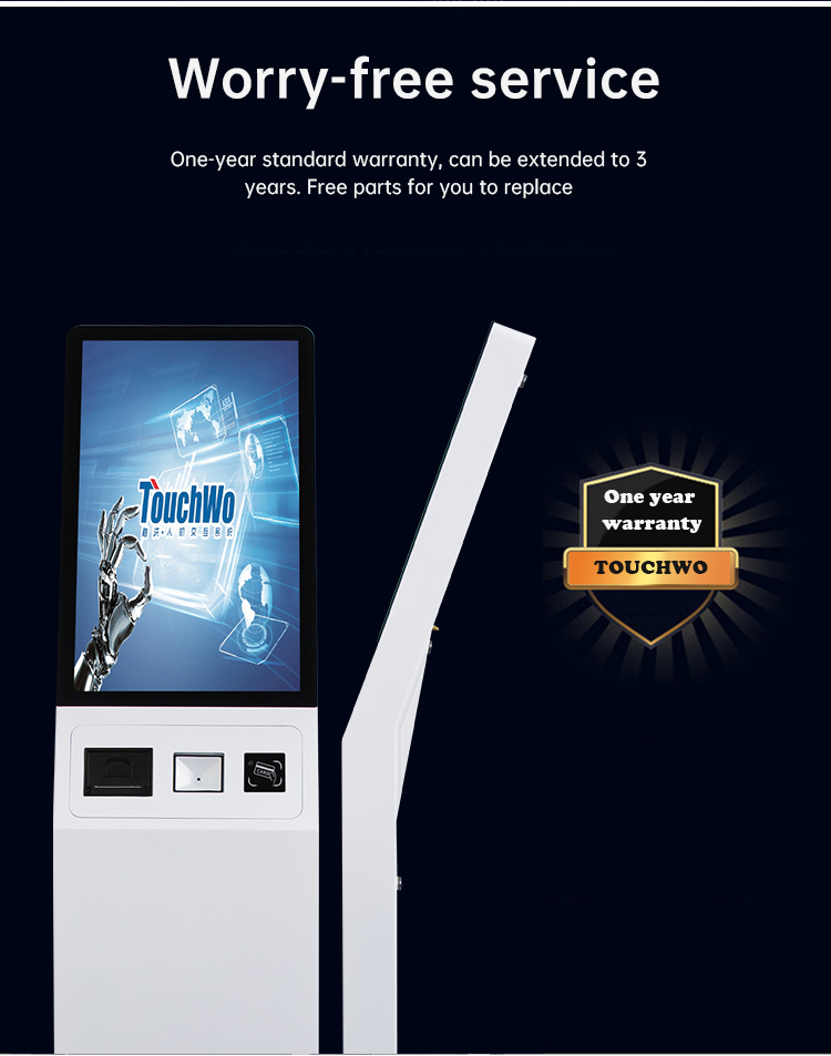 22 inch self service Multifunctional touch kiosk - TouchWo