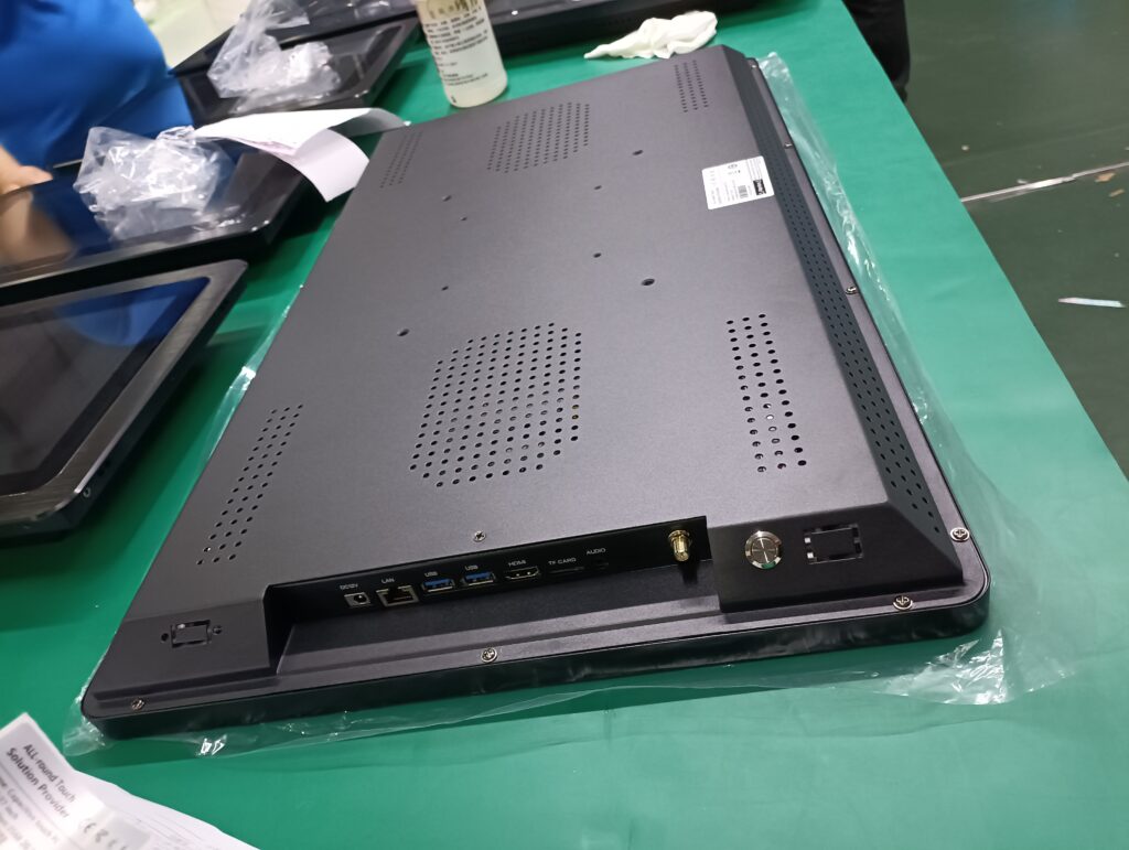 TD27-27 inch capacitive touchscreen monitor panel pc OS inbulit - TouchWo