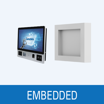 10.1' Wall Mounting Touch Kiosk(X86) GD101E - ทัชโว