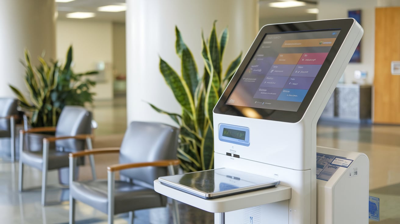 TouchWo Healthcare Kiosk for Hospitals and Medical Offices
