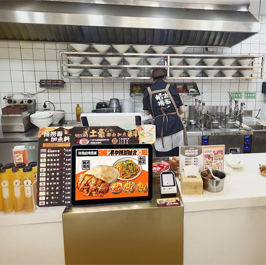 Schnellservice Restaurant Kiosk-Schnittlinien, Aufträge steigern