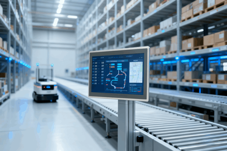 Touch Screen for Industrial Pumps: Flow Rate Monitoring - TouchWo