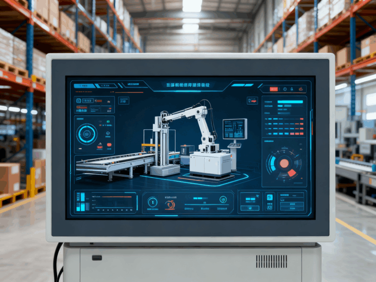 Touch Screen for Factory Energy Meters - TouchWo